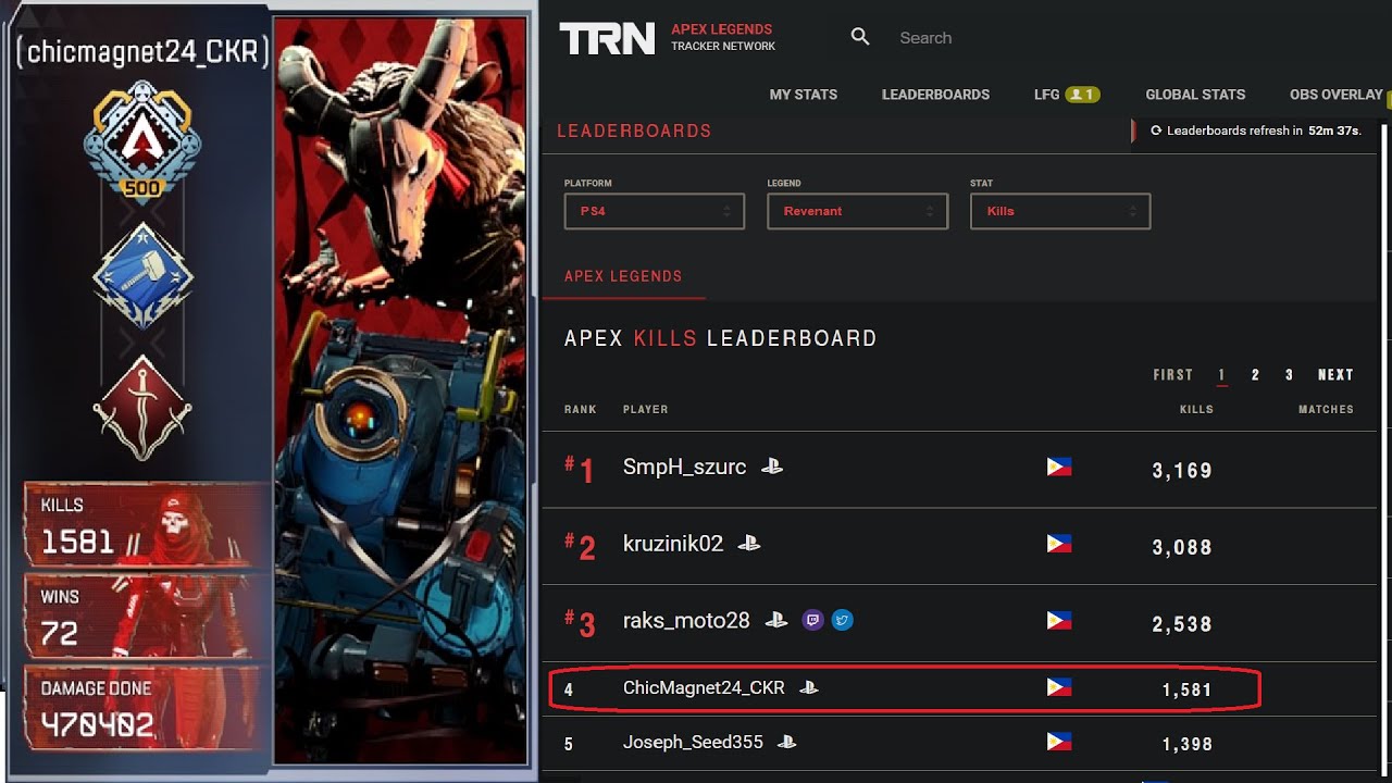The Game That Brought Me to Level 500 in Apex Legends PS4 + Top 4 ...