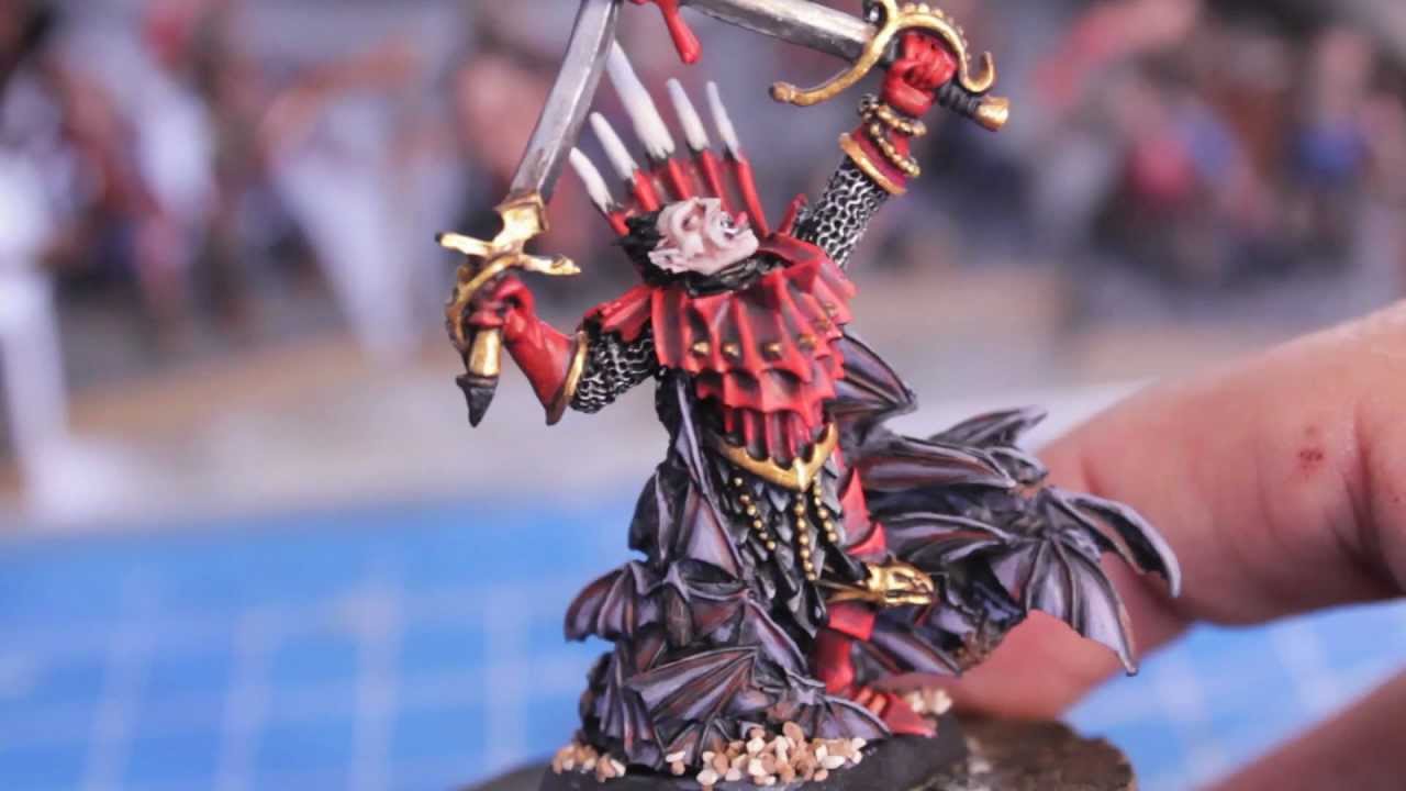 How to Paint Konrad von Carstein | Vampire Counts | Warhammer Fantasy ...