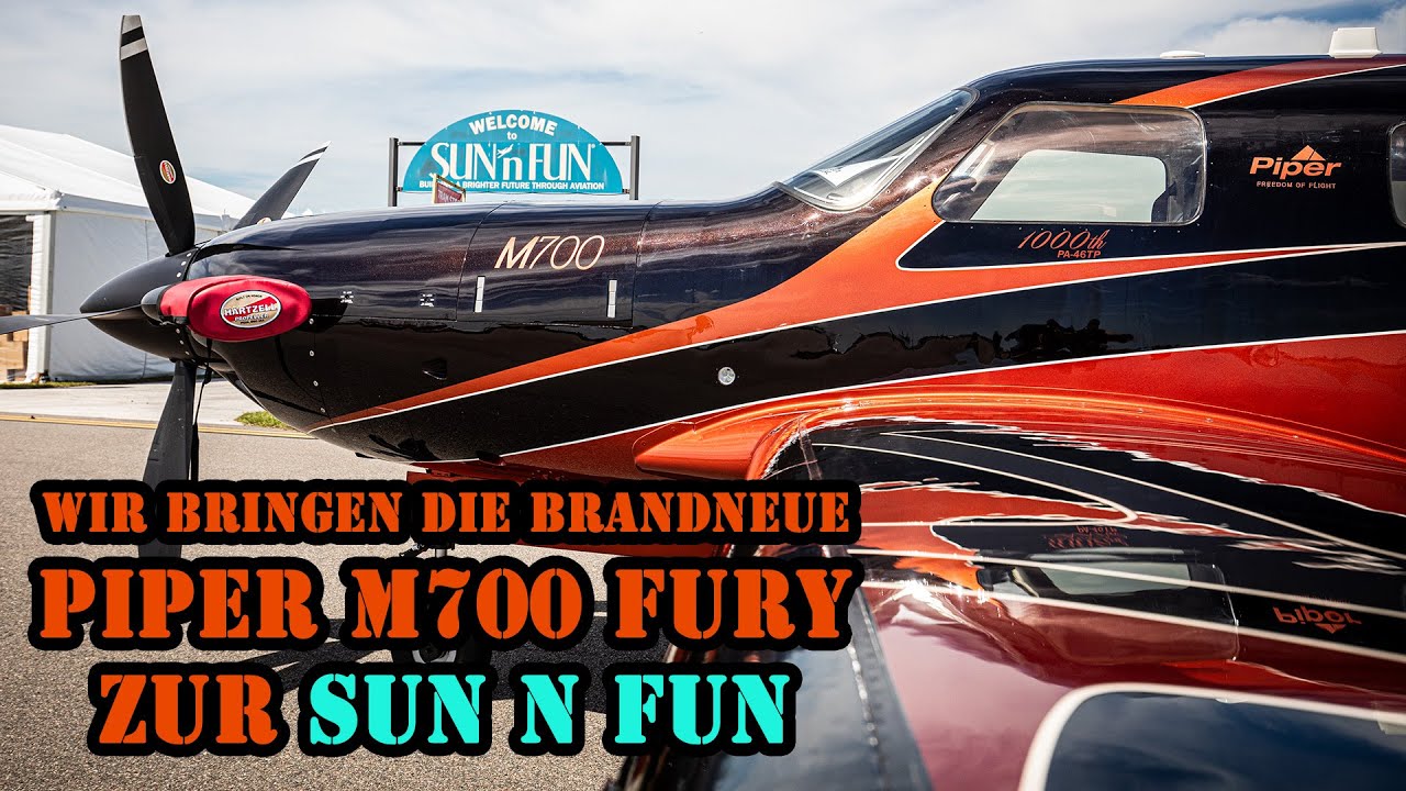 Mit der PIPER M700 FURY zur Airshow !! - SUN N FUN Tour 2024 - Teil 2 ...