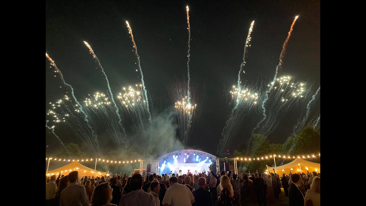 Lower Noise Firework Display for a private party - YouTube