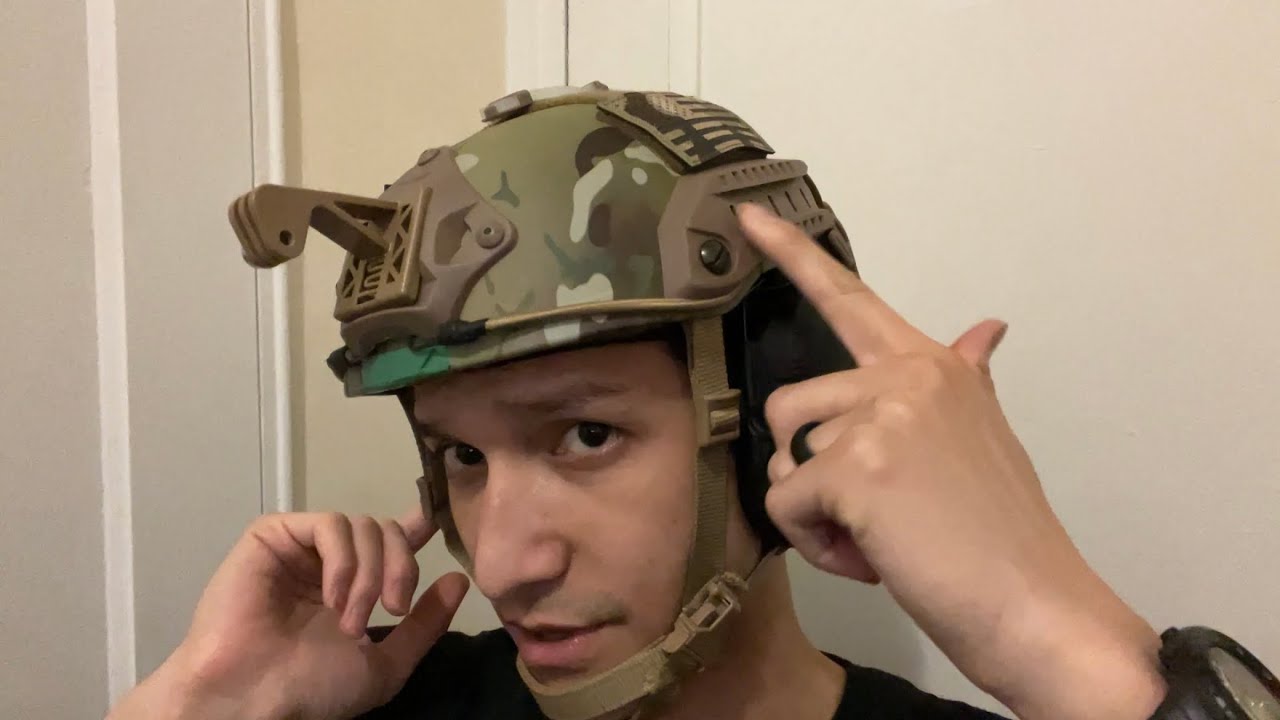 Opscore Helmet & Walker Razor Earmuffs - YouTube