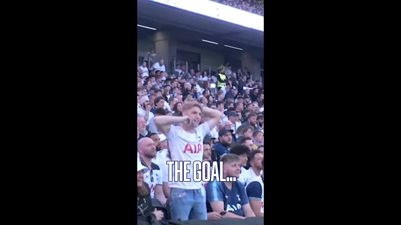 Spurs fans ERUPT! Tottenham Hotspur stadium LIVE REACTION for Europa ...