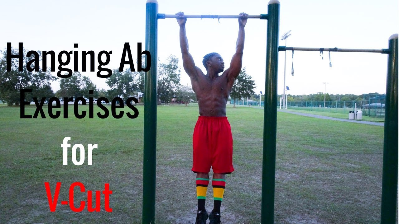 Hanging Ab Exercises for V-Cut - YouTube