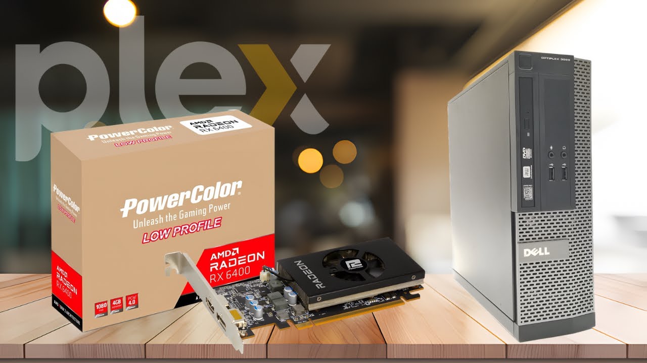 Turning a Dell Optiplex 3020 SFF w/ RX 6400 into a Plex Media Server ...