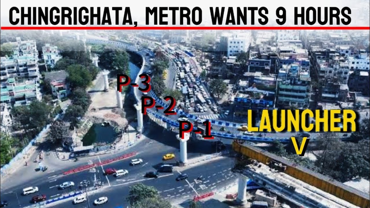 Chingrighata Crossing Viaduct Launching Update | Masterstroke By RVNL ...