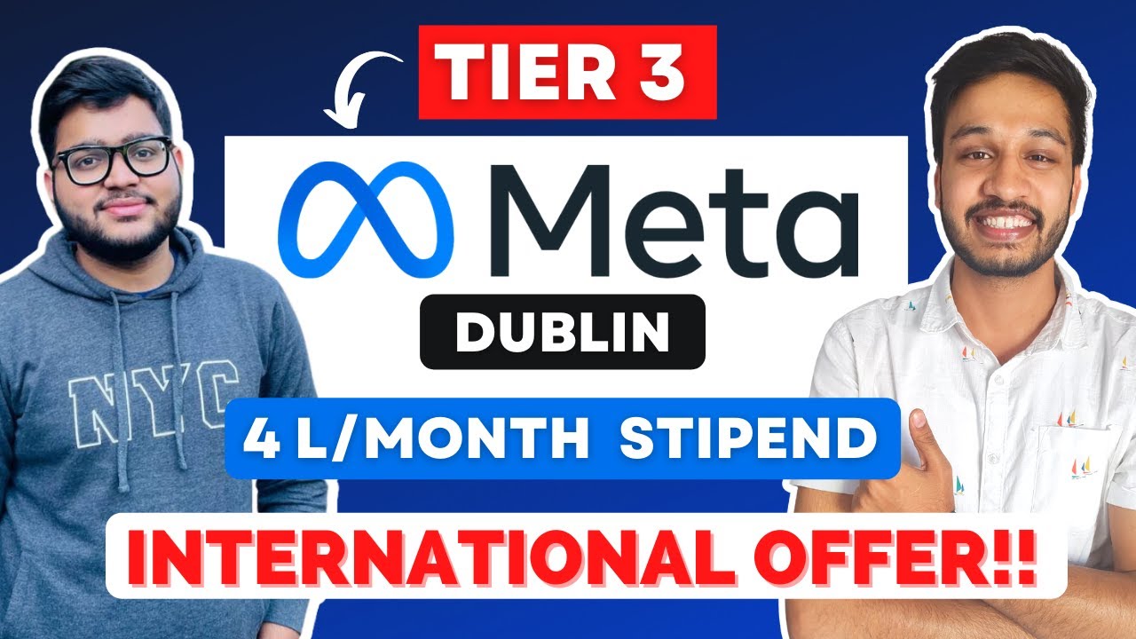 Facebook Dublin Off-Campus🔥| Meta Internship Interview | No Referral ...
