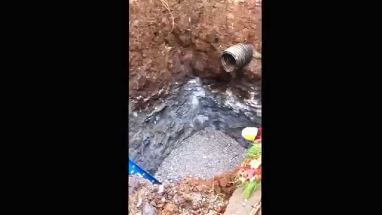 Water Quality Unit Installation 1 - YouTube