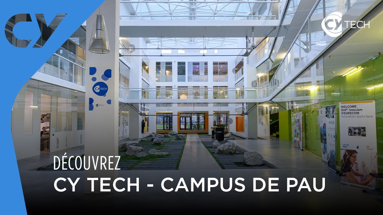 CY Tech - Campus de Pau - YouTube