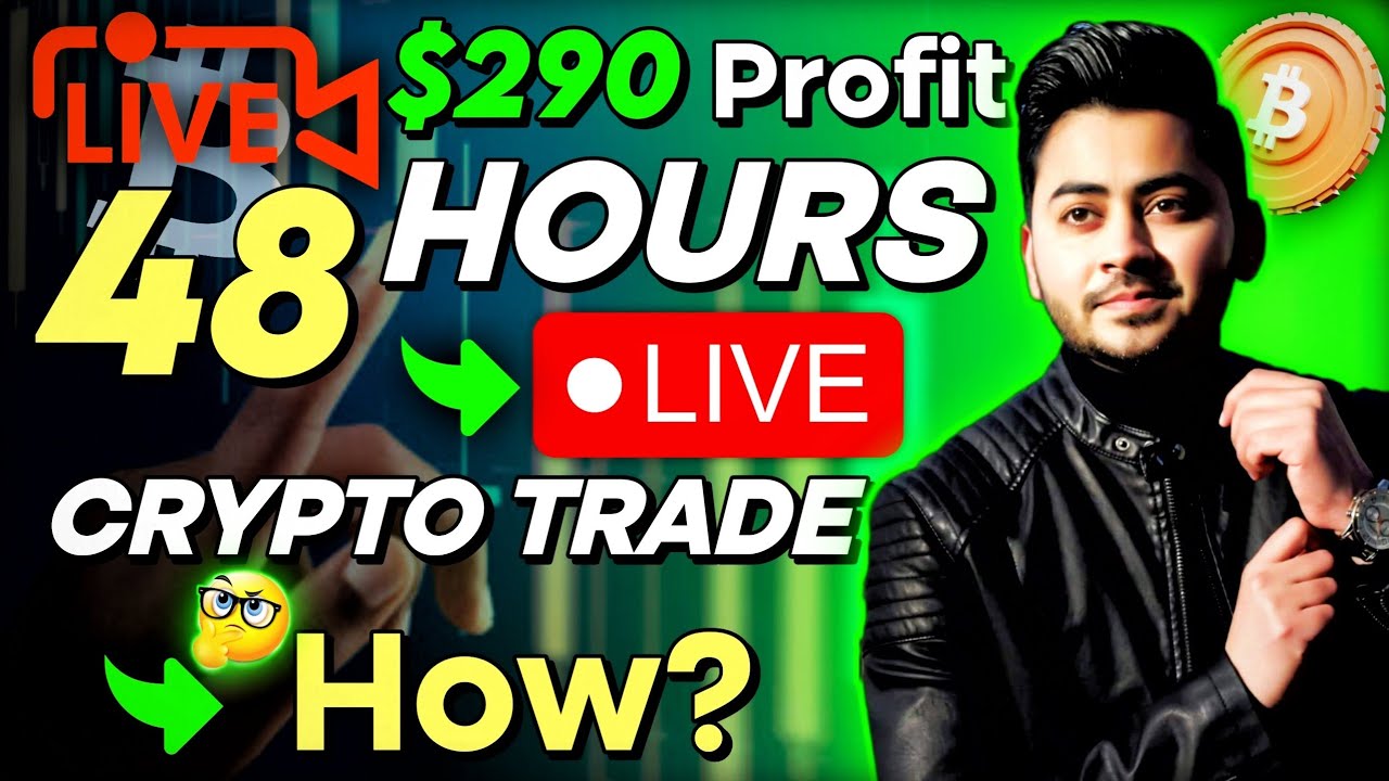  290 Dollars Profit In 2 Days Crypto Live Trade How I Made Money