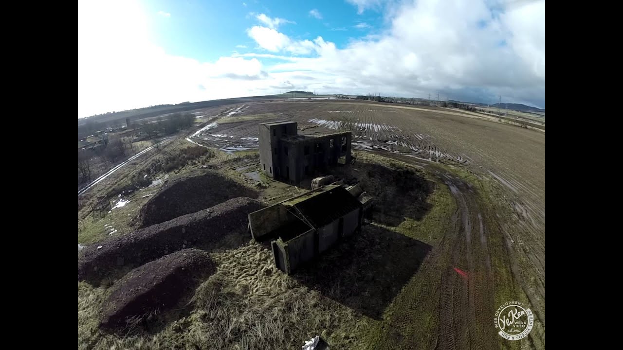 Former RAF Tealing and abandoned pig farm - YouTube