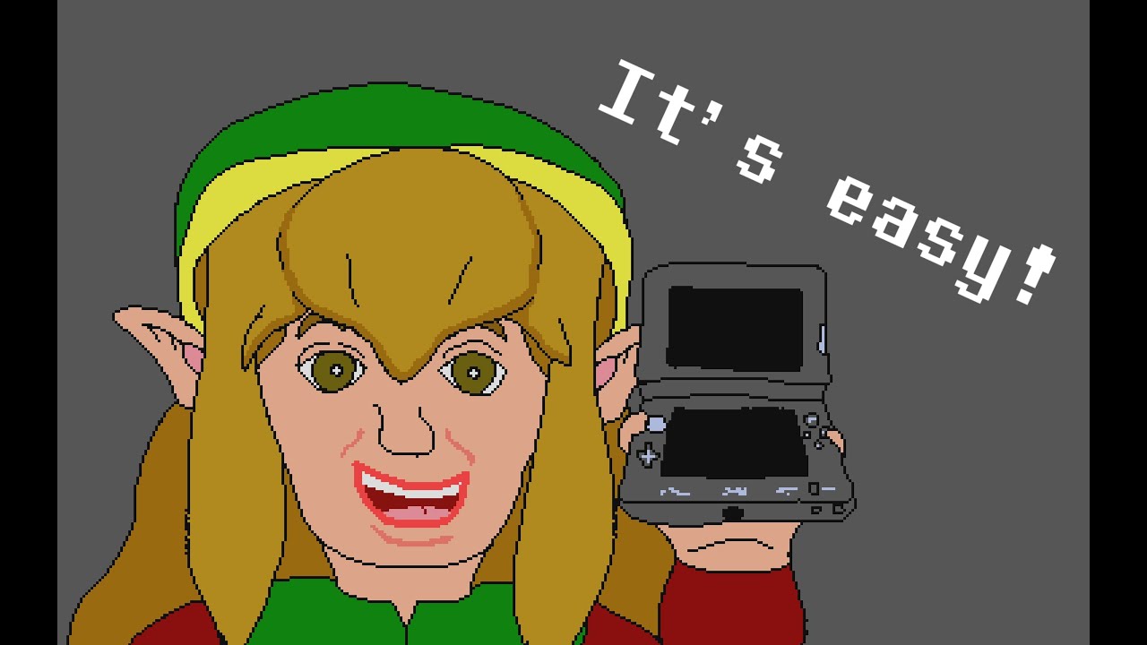 YTP: Link tells you how easy it is to mod the 3DS. - YouTube