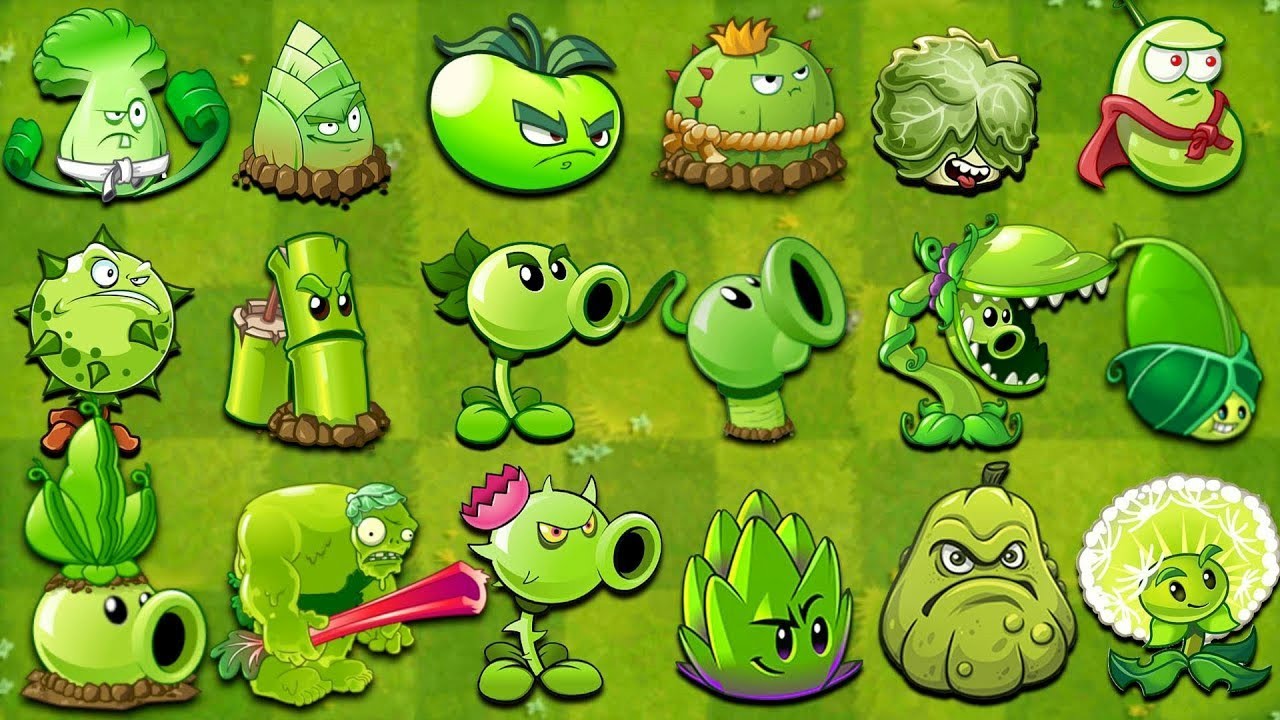 Plants Vs Zombies 2 Final Boss - Every Premium Plant Max Level Attack ...