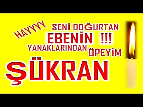 İyi ki Doğdun Şükran İsme Özel Komik Doğum Günü Şarkısı