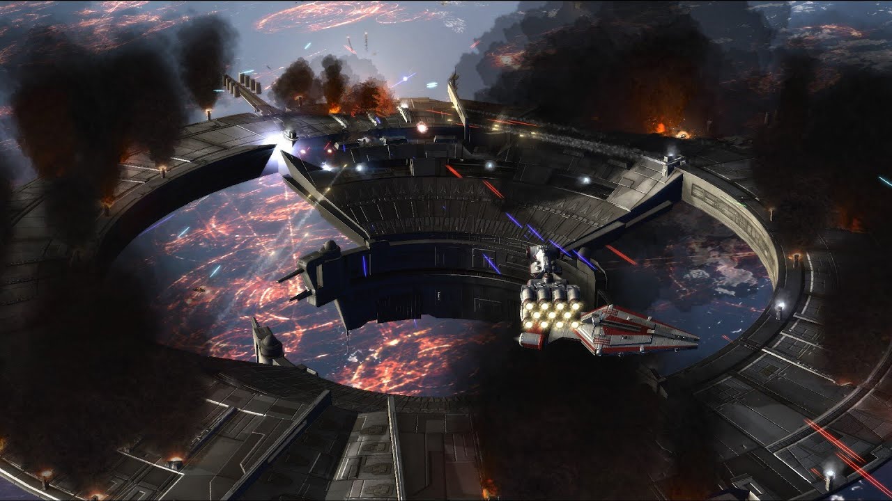 Mid-Rim Offensive - Space Battle Ambience | Stars Wars Empire At War ...