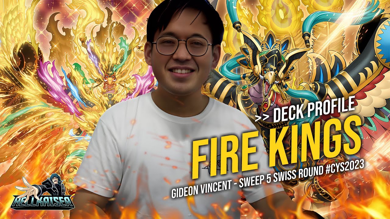 SWEEP 5 SWISS ROUND !!! FIRE KINGS DECK BY GIDEON VINCENT - CONECSTORE ...