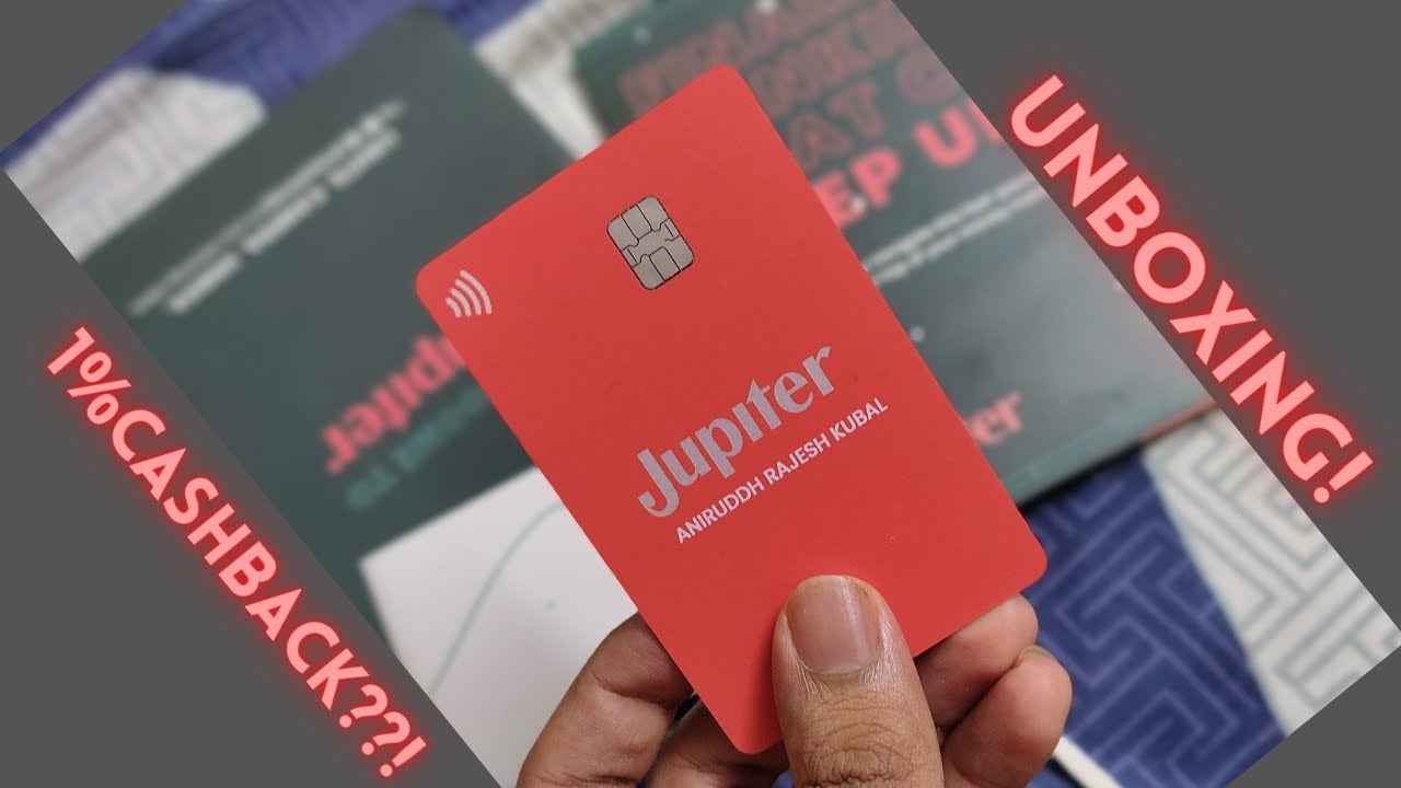 Jupiter Money Zero Balance Card | Unboxing | 1% Cashback??? | Best Free ...