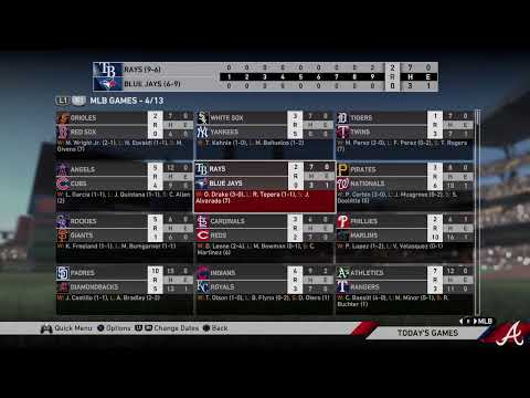 ATL Franchise - Game 15 - NYM @ ATL - MLB The Show 19
