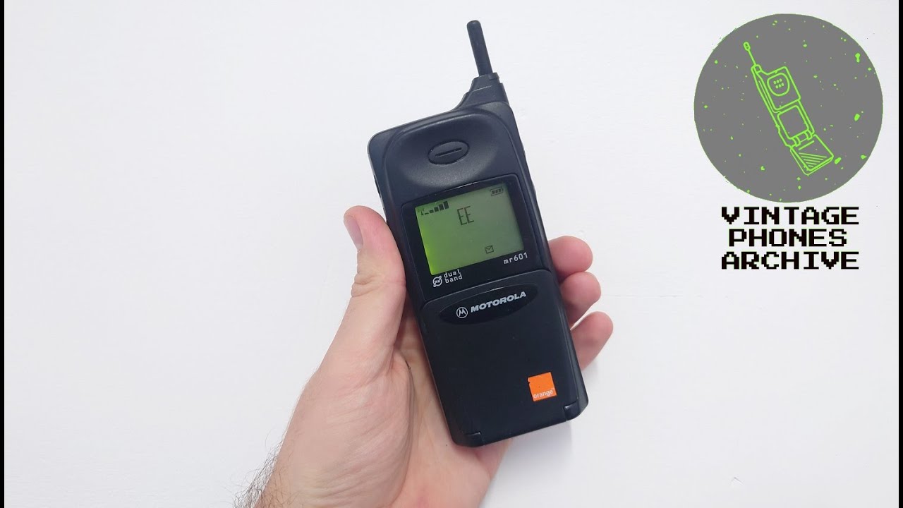 Motorola MicroTAC International 8800 AKA Orange MR601 Mobile phone menu ...