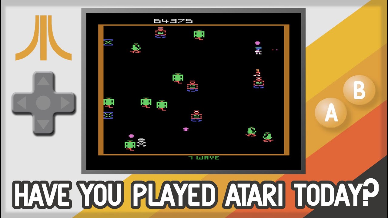 RobotWar 2684 - ATARI 2600 Homebrew from Champ Games! Let's Go! - YouTube