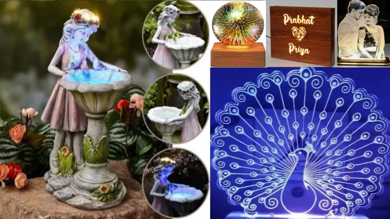 Decorative Table Lamps | LED Show Lamps | Modern Show Lamps | Gifted ...