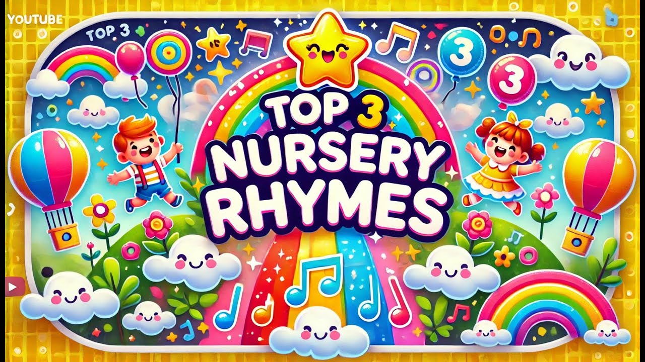 Top 3 Nursery Rhymes & Kids Songs Compilation | Best Learning Songs for ...