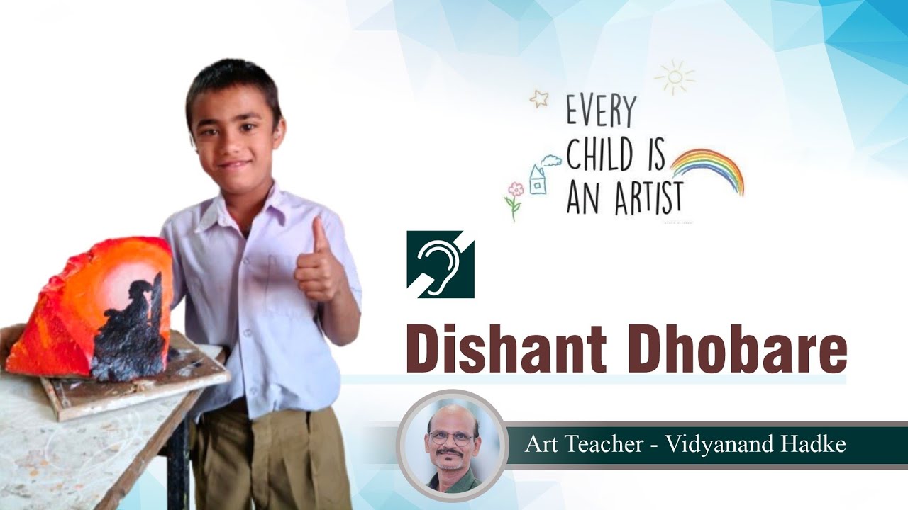 Dishant Dhobare | Vidyanand Hadke | Stone art | @creativeartstudio7518 - YouTube