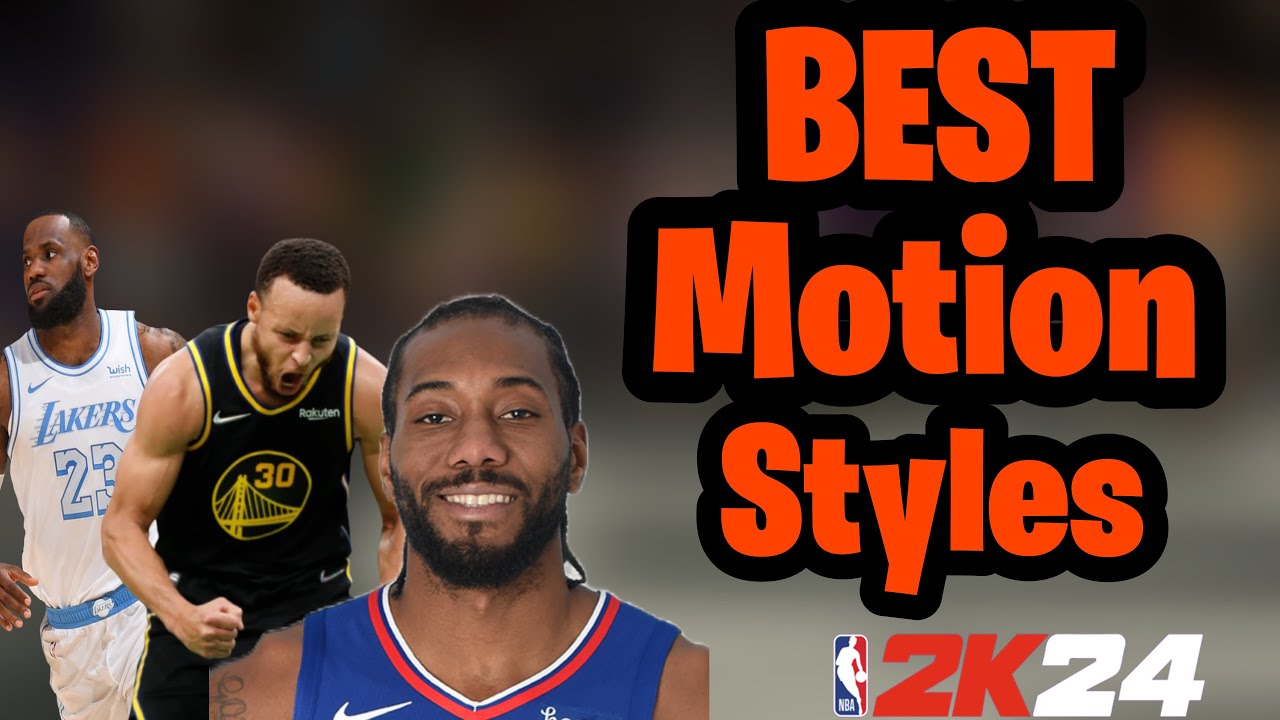 BEST MOTION STYLES IN NBA 2K24 FOR MOVING FAST AND DEFENSE IN SEASON 4 ...