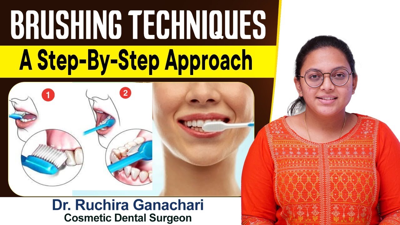 Tooth Brushing Techniques | The Best Way To Brush Your Teeth | Brushing ...