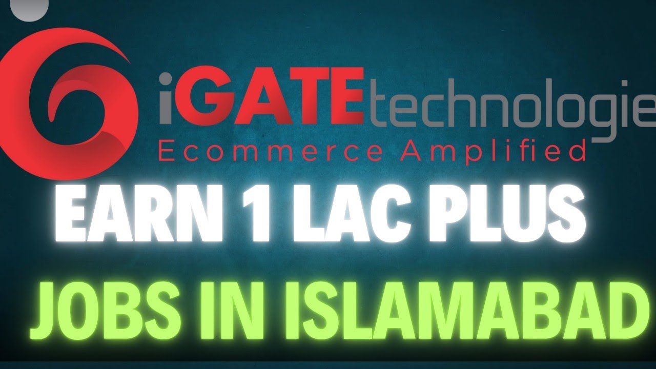 IGATE Technology Pakistan Jobs 2025 #jobs - YouTube