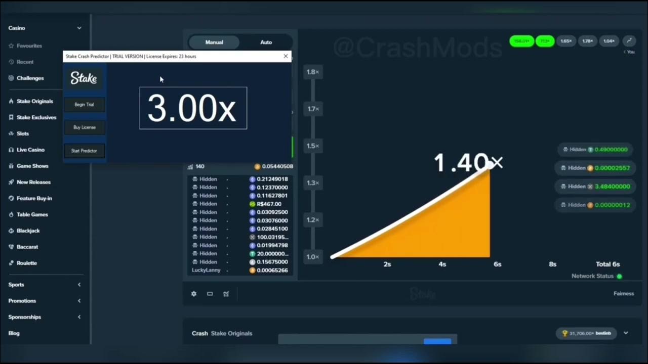 Stake Crash Bot | 2023 | Crash Predictor Stake - YouTube