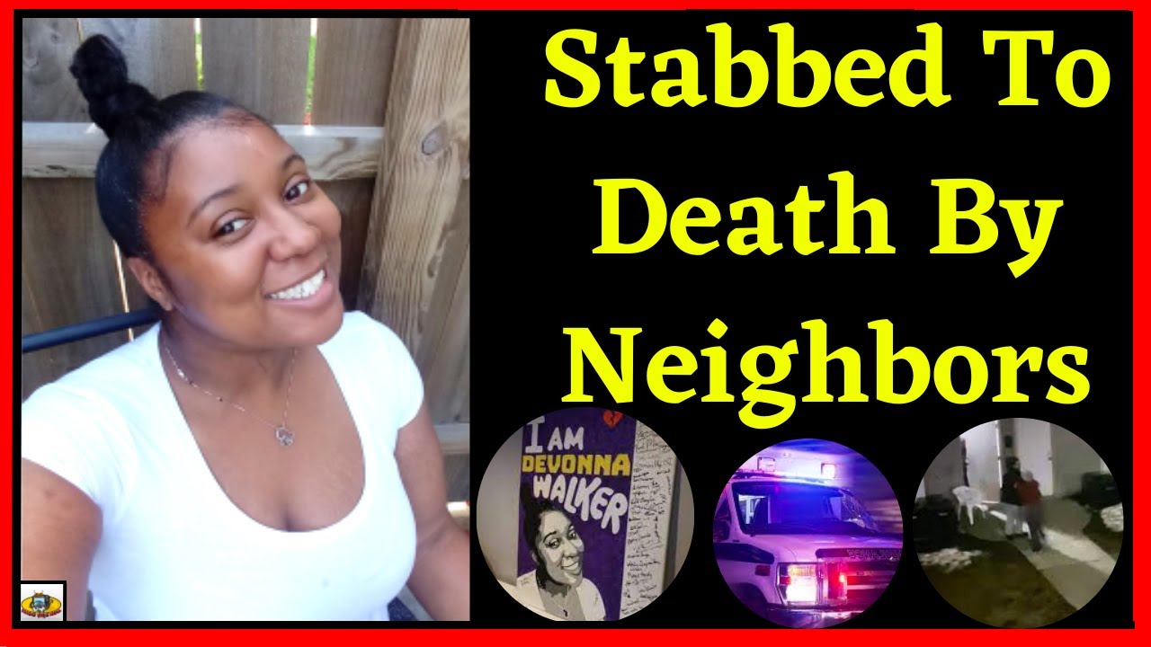 Black Woman Stabbed By Neighbors, All Caught On Camera - YouTube