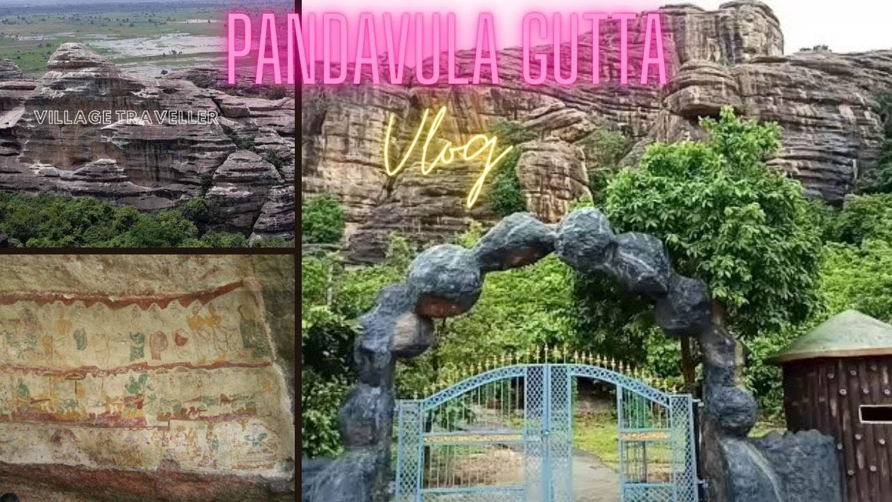 Pandavula Gutta Vlog and Exploring Rock Arts || Warangal Tourism ...