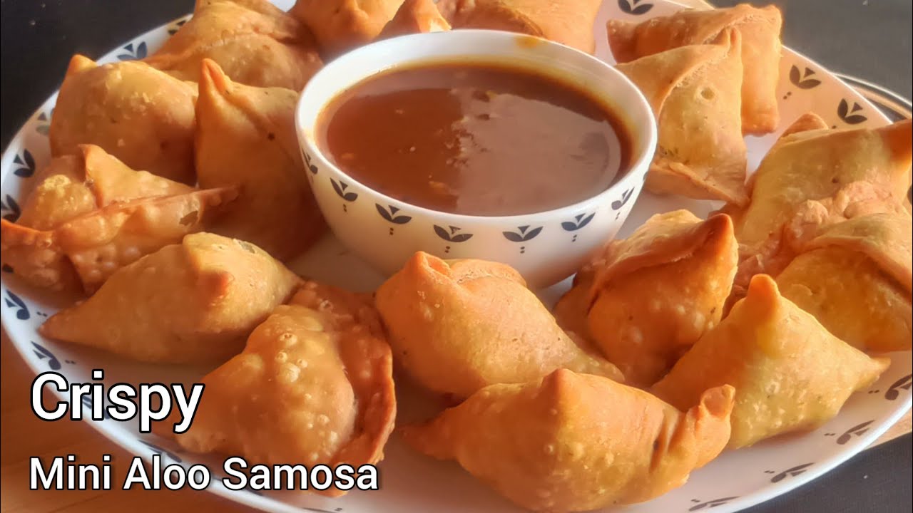 Mini samosa recipe in hindi | mini aloo samosa | Aloo samosa recipe ...