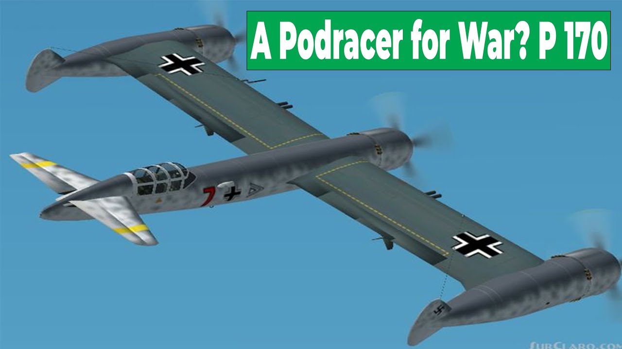 Three Engines and Insane Speed: Blohm & Voss P 170! - YouTube