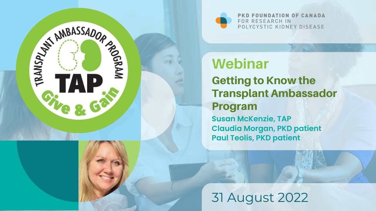 Getting to Know the Transplant Ambassador Program (31/08/22) - YouTube