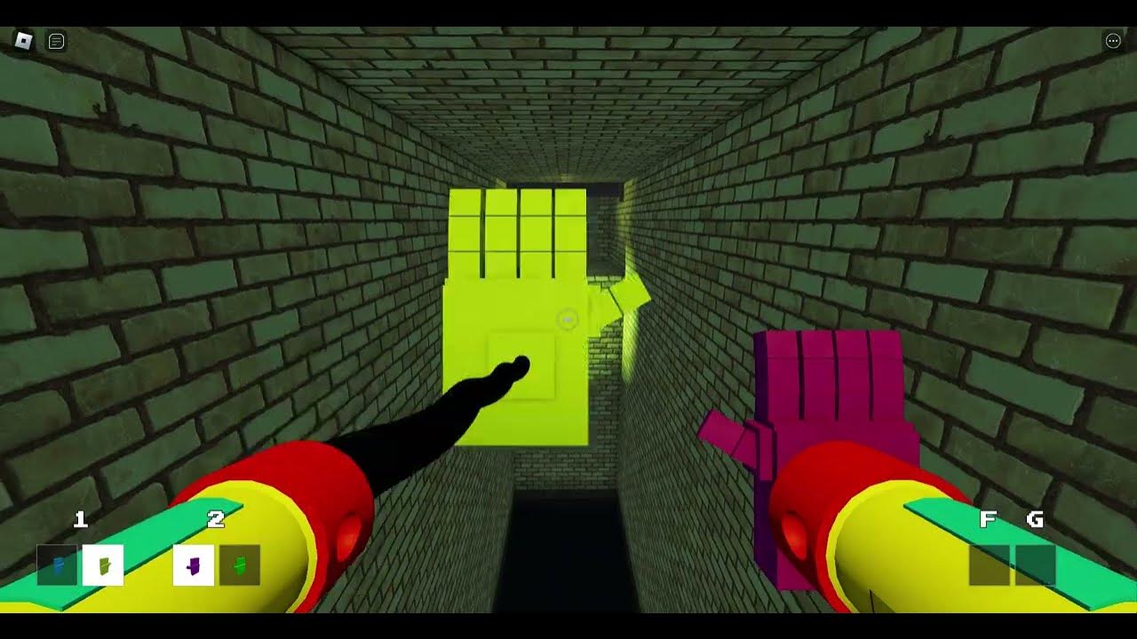 How To Beat Electric Green Parkour Grabpack Mayhem Youtube