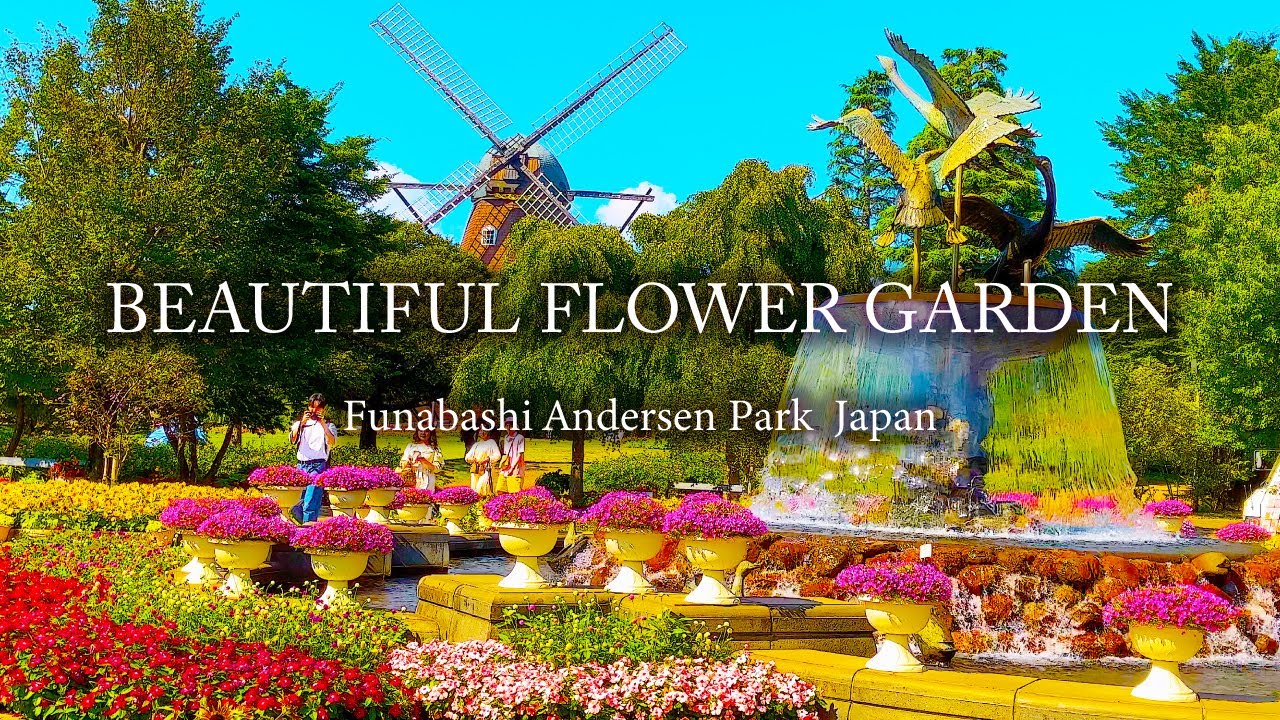 ENCHANTING FLOWER GARDEN at Funabashi Andersen Park's Sunflower ...
