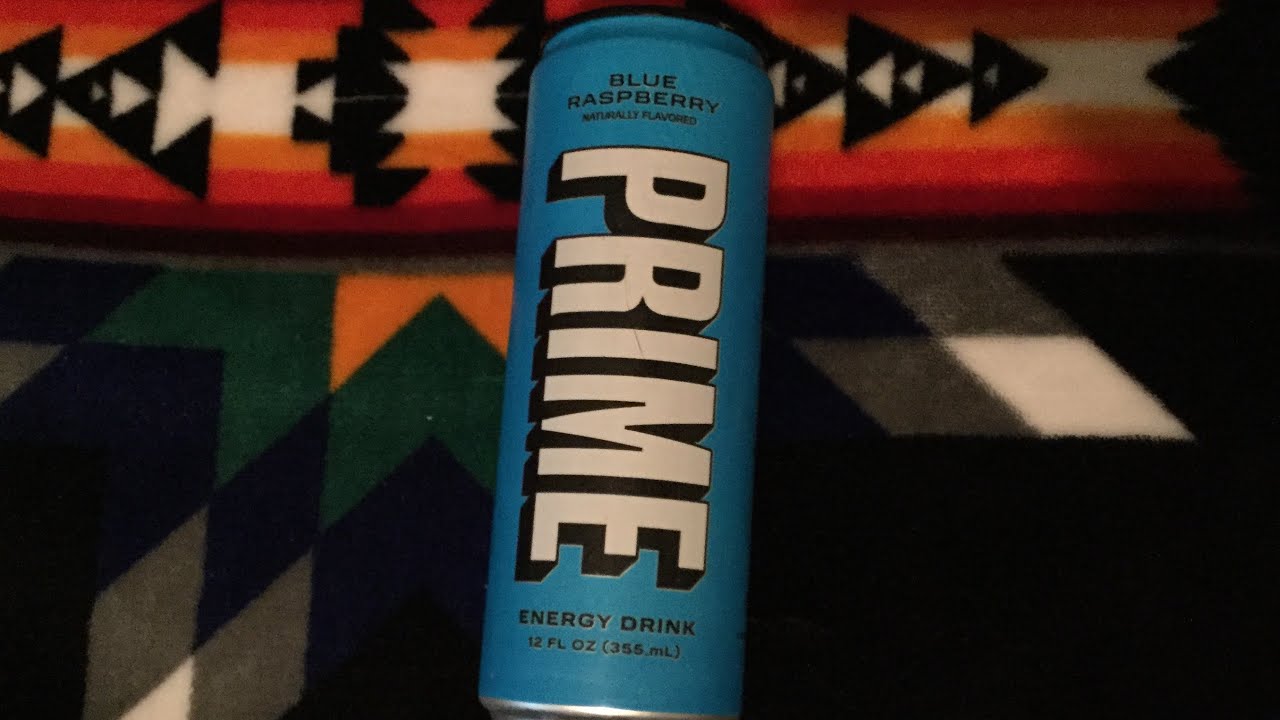 Taste Test & Review of Blue Raspberry Prime Energy - YouTube