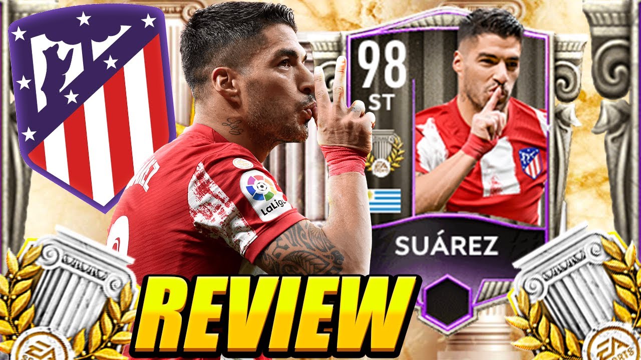 THE BEST ST IN FIFA MOBILE 22! 98 END OF ERA SUAREZ PLAYER REVIEW ...