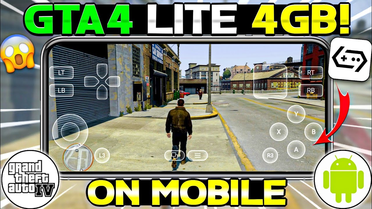 🔥 Gta 4 Lite Version Only 4GB On Android | Gamehub Emulator Complete ...