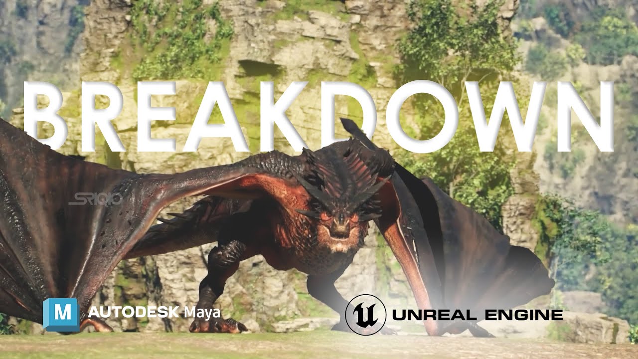 Tyrant dragon animation | breakdown | keyframe animation | behind the ...