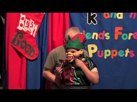 Christmas show with Friends Forever Puppets - YouTube