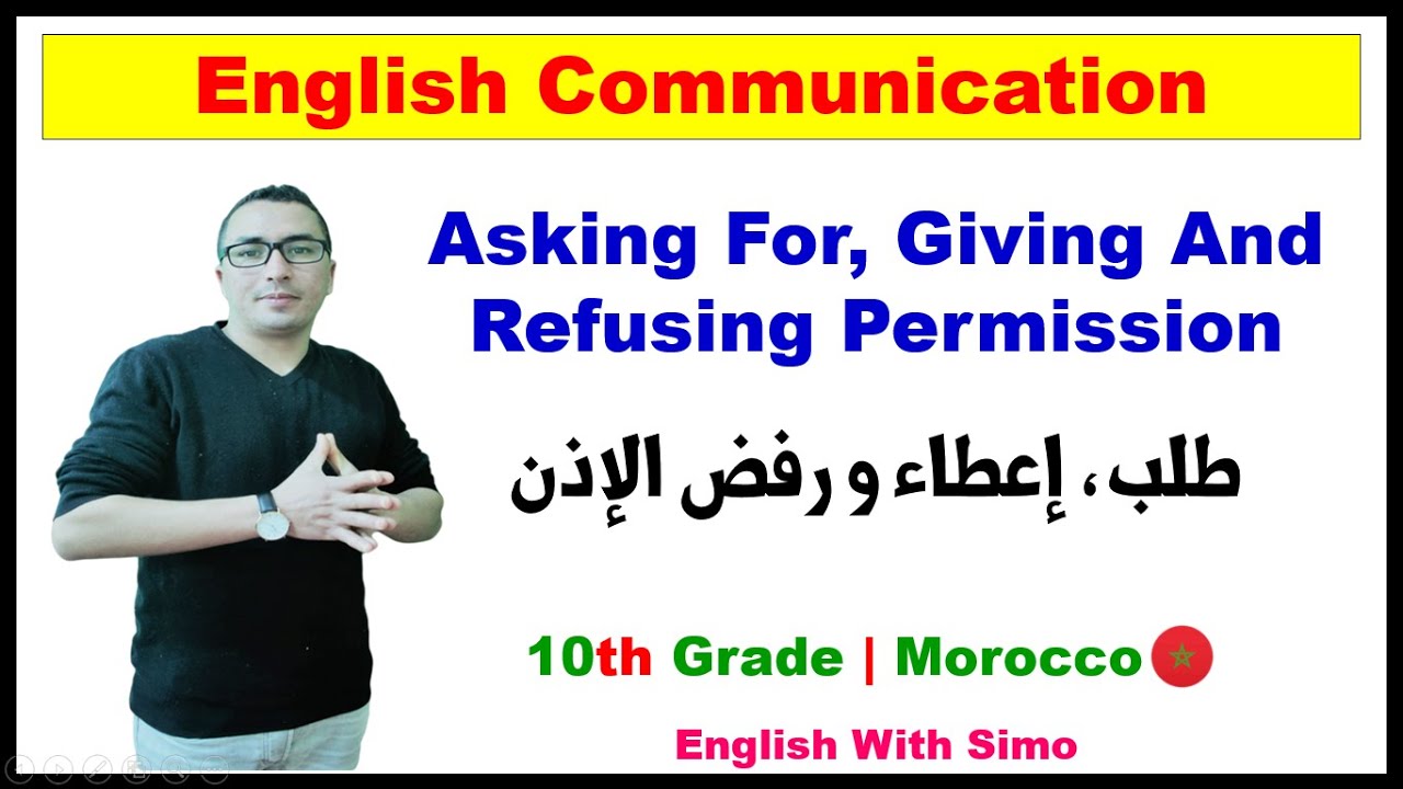 Asking For Permission, Giving Permission and Refusing Permission ...