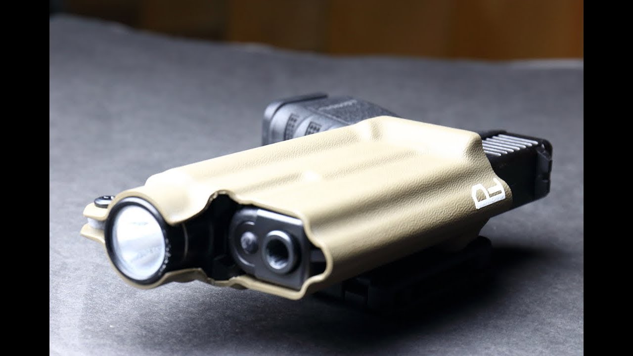 Fierce Defender OWB Kydex Holster | Shooting Range Kydex Holster - YouTube