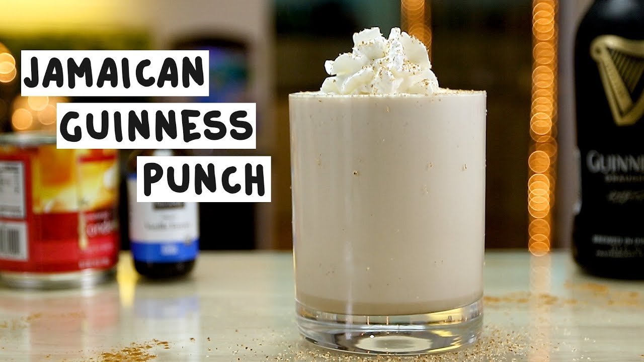 Jamaican Guinness Punch - Tipsy Bartender