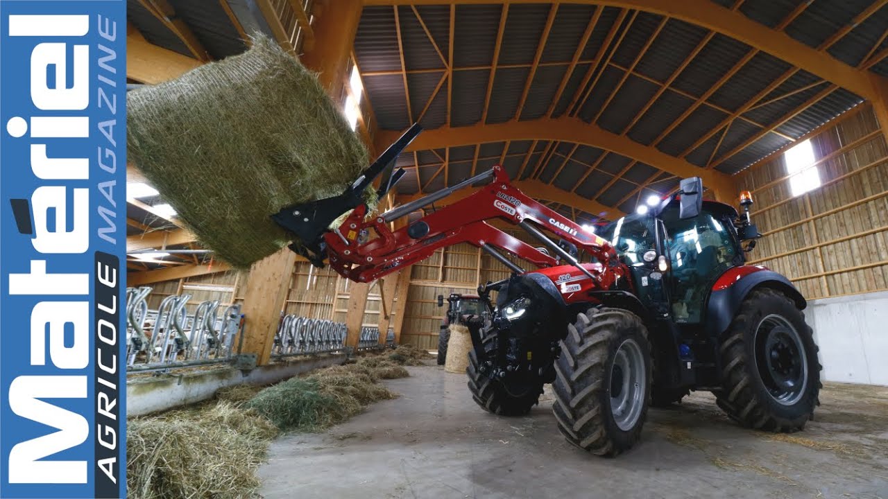Essai tracteur Case IH Vestrum 120 : le champ des possibles - YouTube