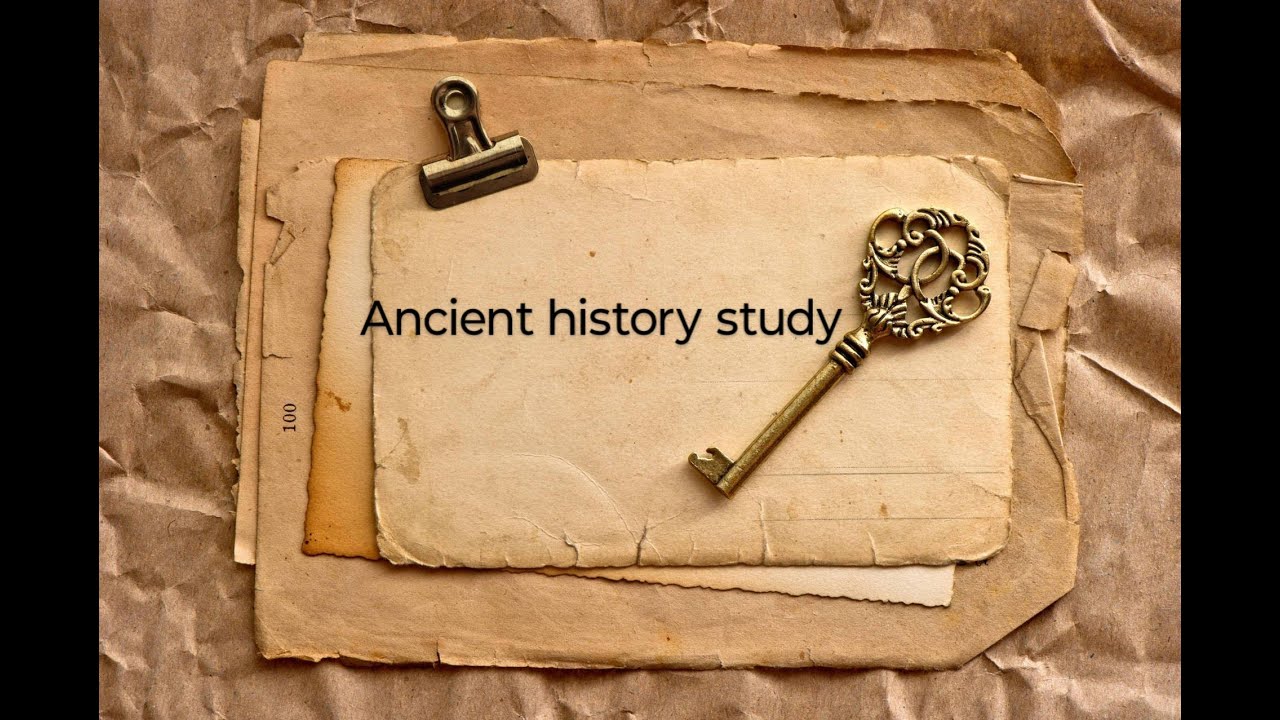 Ancient history study🍂 - YouTube