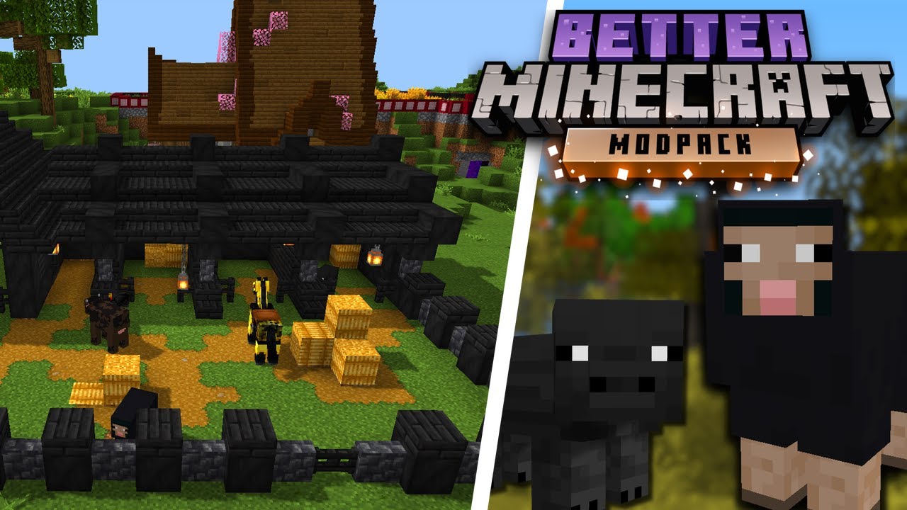 I'm Catching Every Black Mob in Better Minecraft (#3) - YouTube