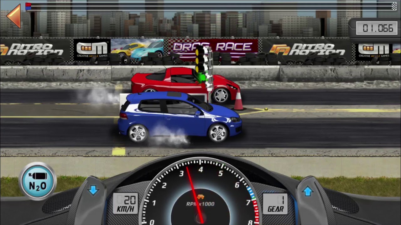 How to beat the level 1 boss | Career | Drag Racing Classic - YouTube