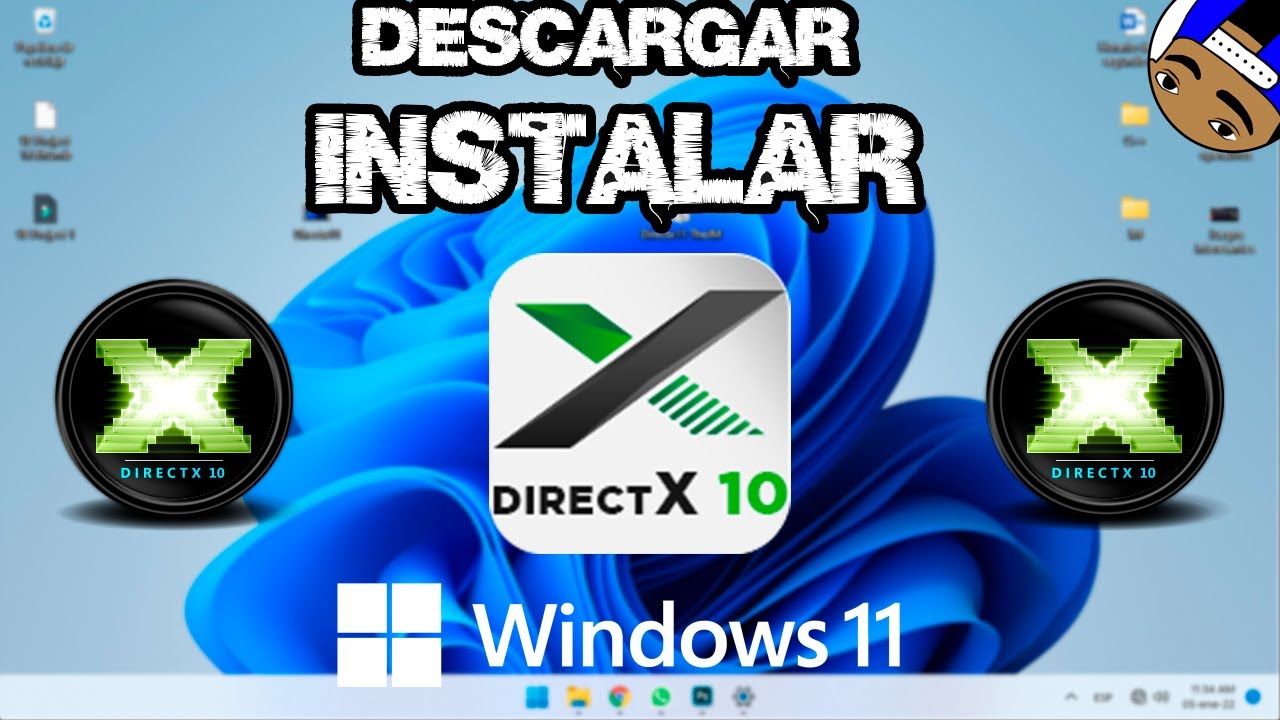 Como instalar DIRECTX 10 para Windows 11 /10, 8,7,XP - YouTube